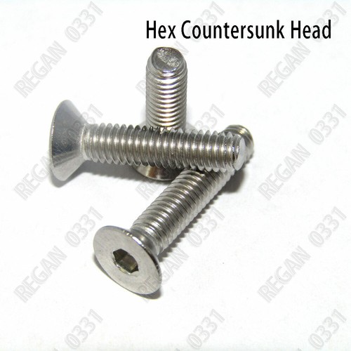 4#-40 Countersunk Head Pan Head Socket Cap Head Button Head Screws ...