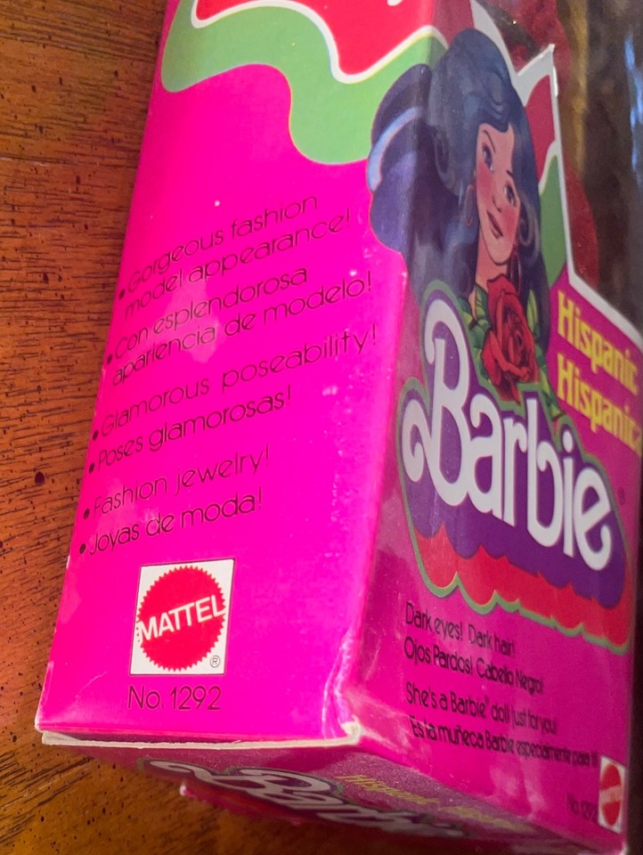 Vintage 1979 Mattel Hispanic Barbie 1292 | eBay