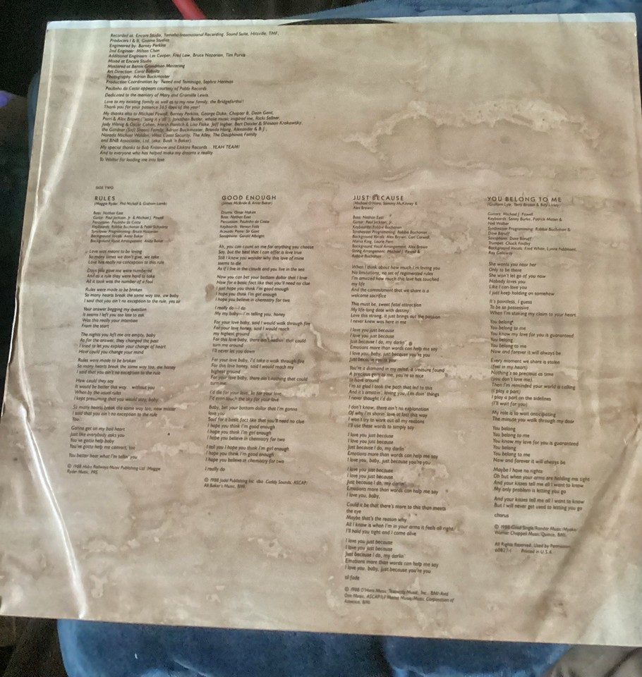 ANITA BAKER, GIVING YOU THE BEST THAT I GOT! Pre-Owned V/EX | eBay