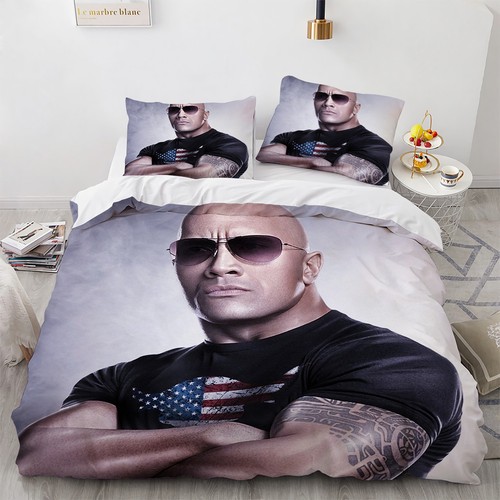 Name Customize Duvet Cover 13.Wrestling WWE Bed Set Cartoon Quilt Doona ...