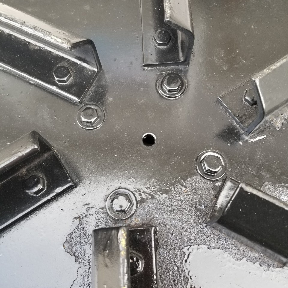 18" SALT SPREADER SPINNER W/ 1" BORE | eBay