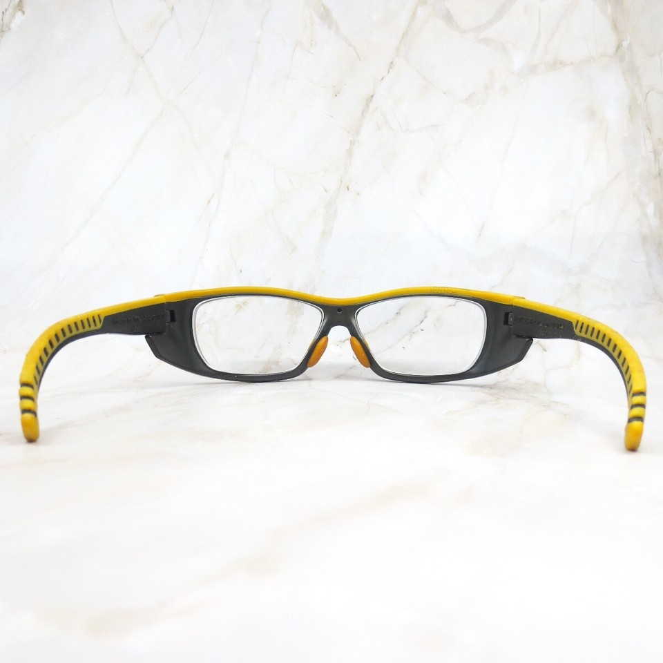 Titmus Safety Eyeglasses Frame Z87-2 SW07 Men's Black Yellow Wrap 60-13 ...