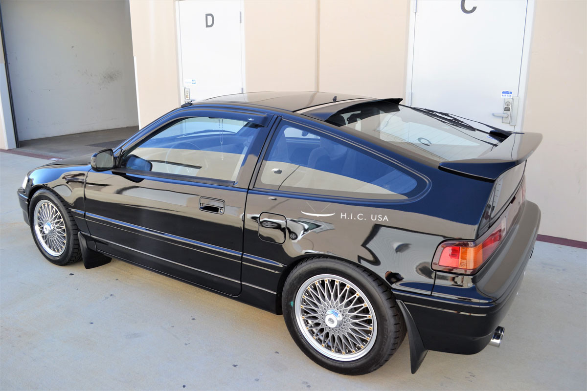 HIC USA 1988 to 1991 CRX rear roof window visor spoiler | eBay