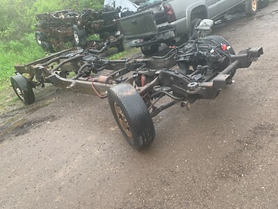 2005 Ext Cab Short Bed 2WD Rolling Chassis Frame Chevy GMC 2500HD 3.73 ...