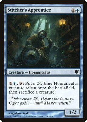 MTG Innistrad Stitcher's Apprentice Near Mint English Magic Card 🧙🏽132 ...