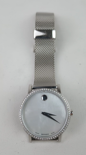 Movado Bold Shimmer Women's Watch Stainless Steel Silver Dial 07.3.14.1463 | eBay