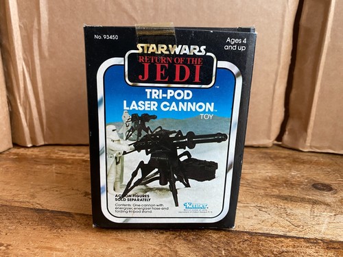 1982 KENNER STAR WARS RETURN OF THE JEDI TRI-POD LASER CANNON SEALED | eBay