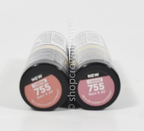 2 Revlon Super Lustrous Crème Lipstick #755 BARE IT ALL - nude pink | eBay