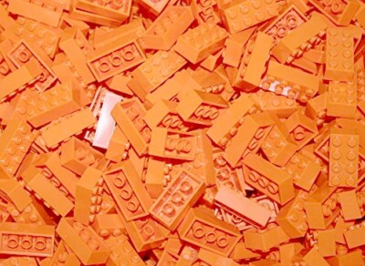 2x4 orange building blocks, 180 pieces, compatible to lego 3001 | eBay