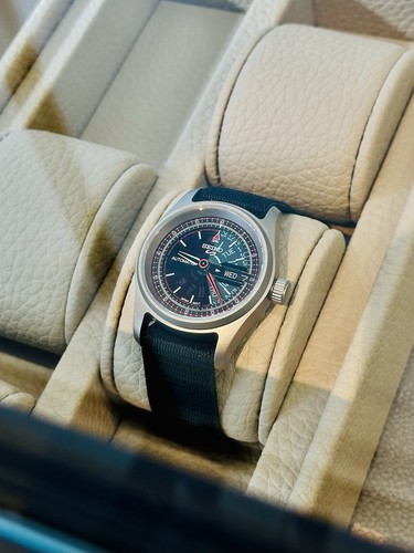 Seiko Watch 37mm Titanium Case With Kosuke K. Special Edit Dial. NH36 ...