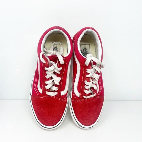 Vans Unisex Off The Wall 500714 Red Casual Shoes Sneakers Size M 4.5 W ...