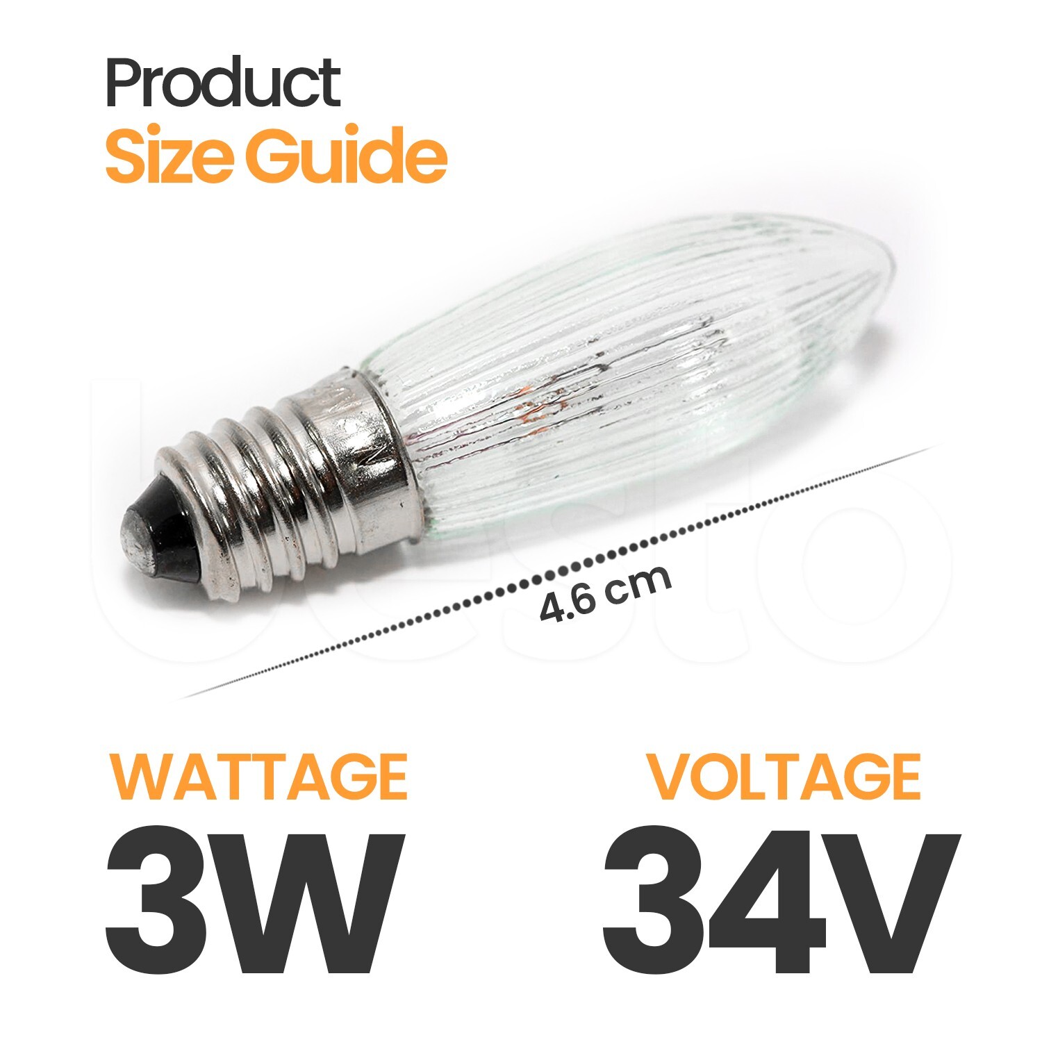 34v Replaceable Candle Bulb Arch Bridge Energy Saving Lighting ...
