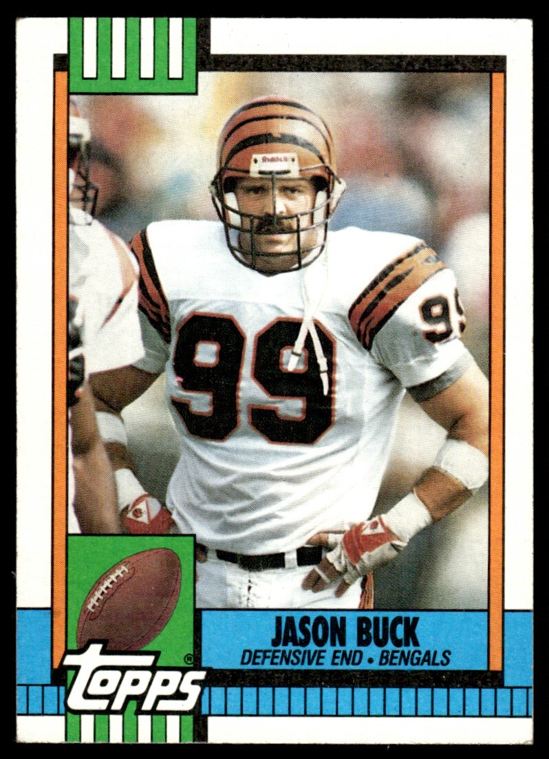 1990 Topps #269 Jason Buck Cincinnati Bengals | eBay