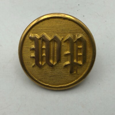Vtg Antique Obsolete Old English Style "MP" Uniform Button Missouri ...