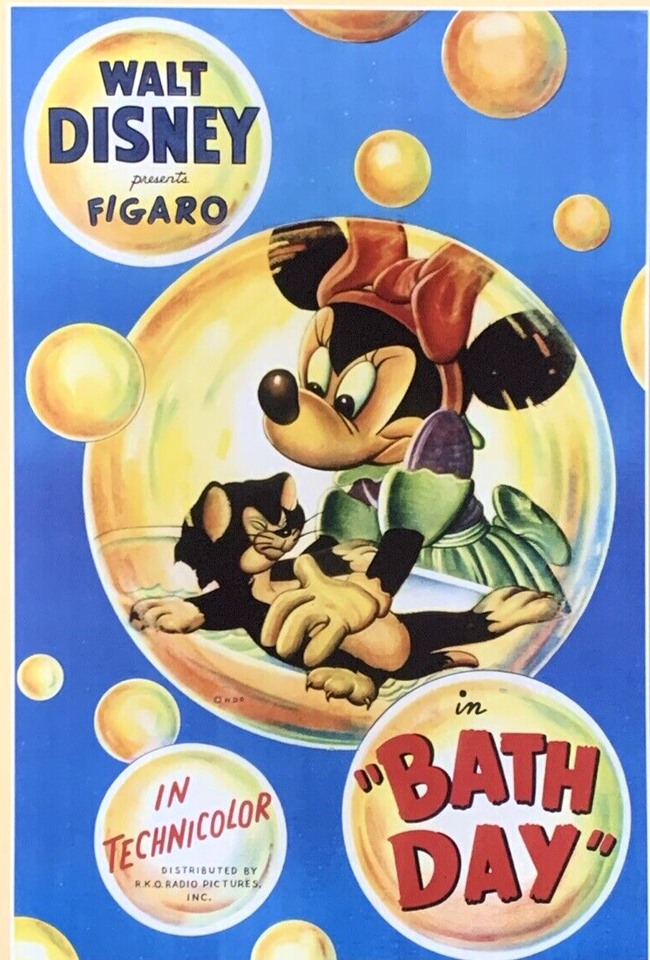 Pluto "Bubble Bee" Movie Poster 1949 Walt Disney RKO Pictures 0017 | eBay