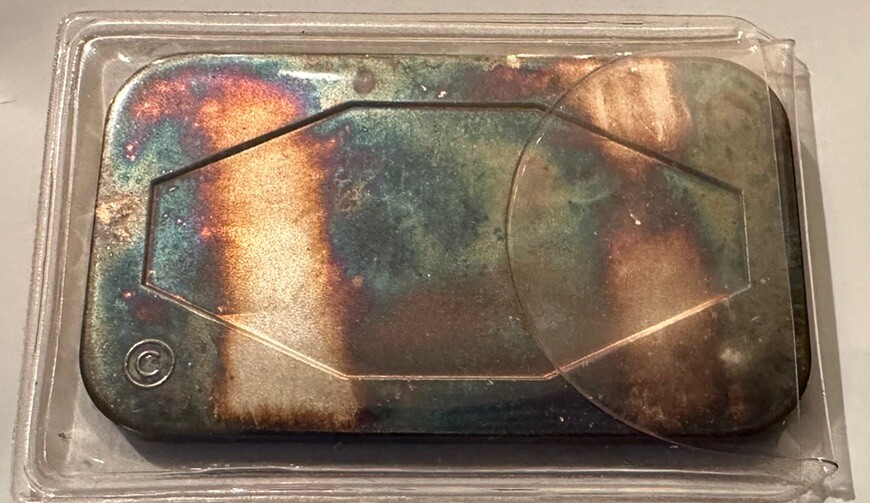 Rare 1974 Vintage Colonial Mint UHR 1 oz Watergate Bug .999 Silver Art ...