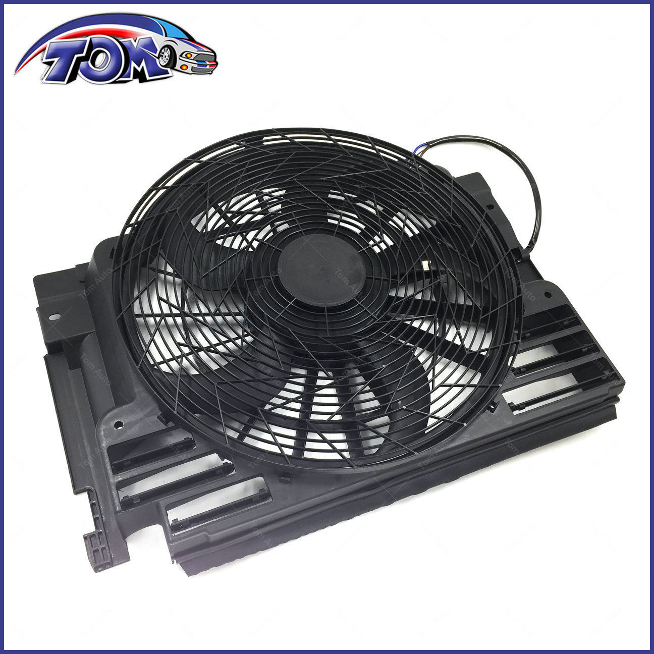 Brand New A/c Radiator Condenser Cooling Fan For BMW X5 00-06 ...