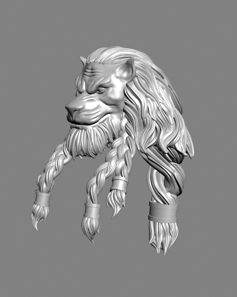 Battle Beast Thokk v2 Invincible Image comics custom head for action ...