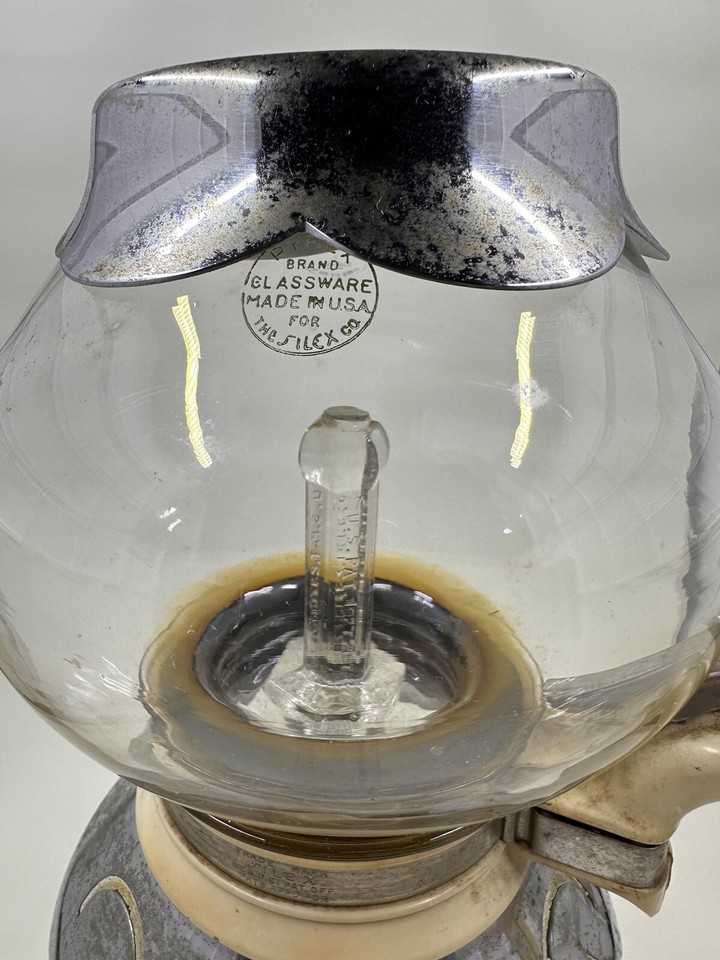 Vintage 1930s Pyrex Silex Double Bubble Percolator Coffee Pot Maker ...