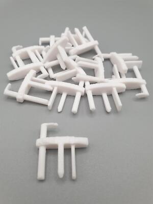Caravan Window Blind End Clips 5 x Pairs | eBay UK