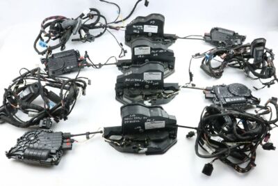 BMW 7 F01 F02 AUTO SOFT CLOSE SYSTEM LATCH DOOR LOCK SET LHD 7185689 ...