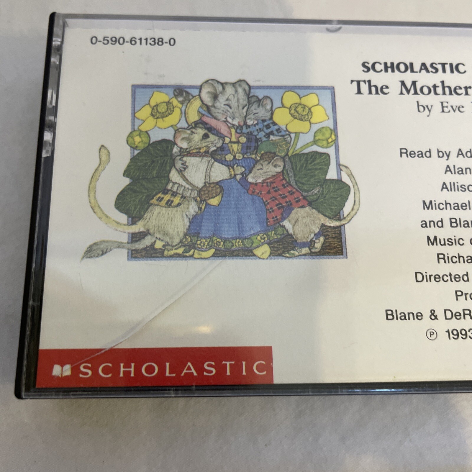 The Mother's Day Mice Scholastic Cassette Tape ONLY Children's Audio Read Out Lo 590611380 | eBay