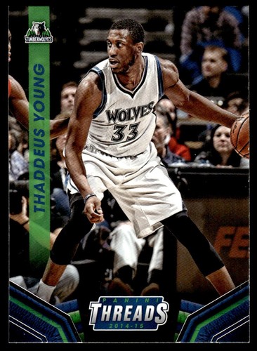 2014-15 Panini Threads Thaddeus Young Minnesota Timberwolves #178 | eBay