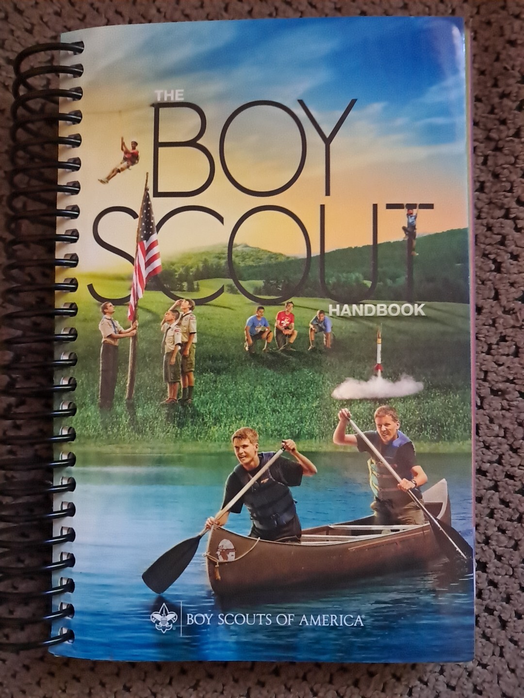 The Boy Scout Handbook 13th Edition Spiral Bound Paperback Workbook ...