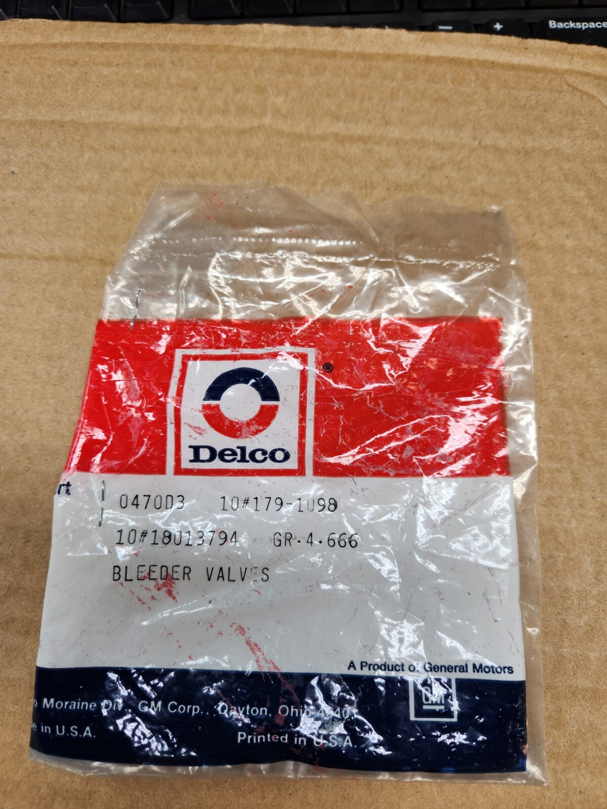 Brake Bleeder Screw-Valve ACDelco 179-1098 for sale online | eBay
