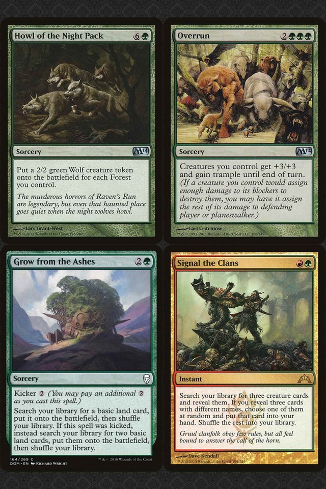 WEREWOLF Innistrad Commander Deck MTG Magic Wolf Tovolar Dire Overlord ...