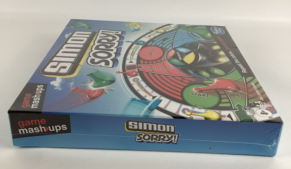 Game Mashups Simon Sorry Board Game Family Fun Hasbro Gaming 2020 New ...