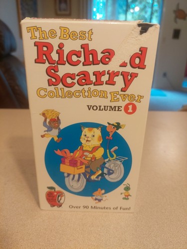 The Best Collection Ever Richard Scarry VHS RARE Volume 1 | eBay