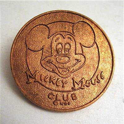 Disney WDP Mickey Mouse Club Metal Hat Pin Old Stock | eBay