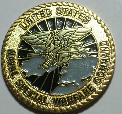 UNITED STATES NAVAL SPECIAL WARFARE COMMAND COIN 2D | eBay