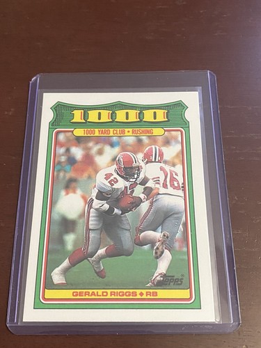 1988 Topps #17 Gerald Riggs 1000 Yard Club | eBay