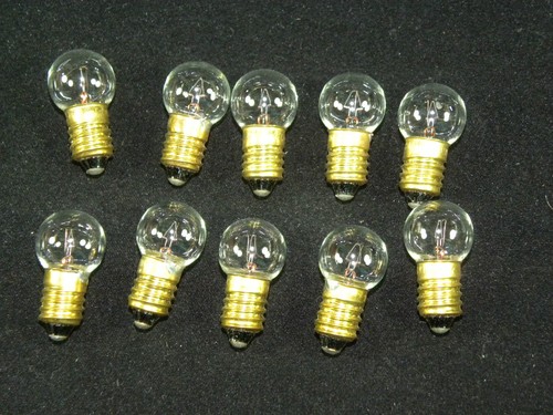 Lionel Trains Light Bulbs # 432 Screw Base 18 Volt - Clear Globe | eBay