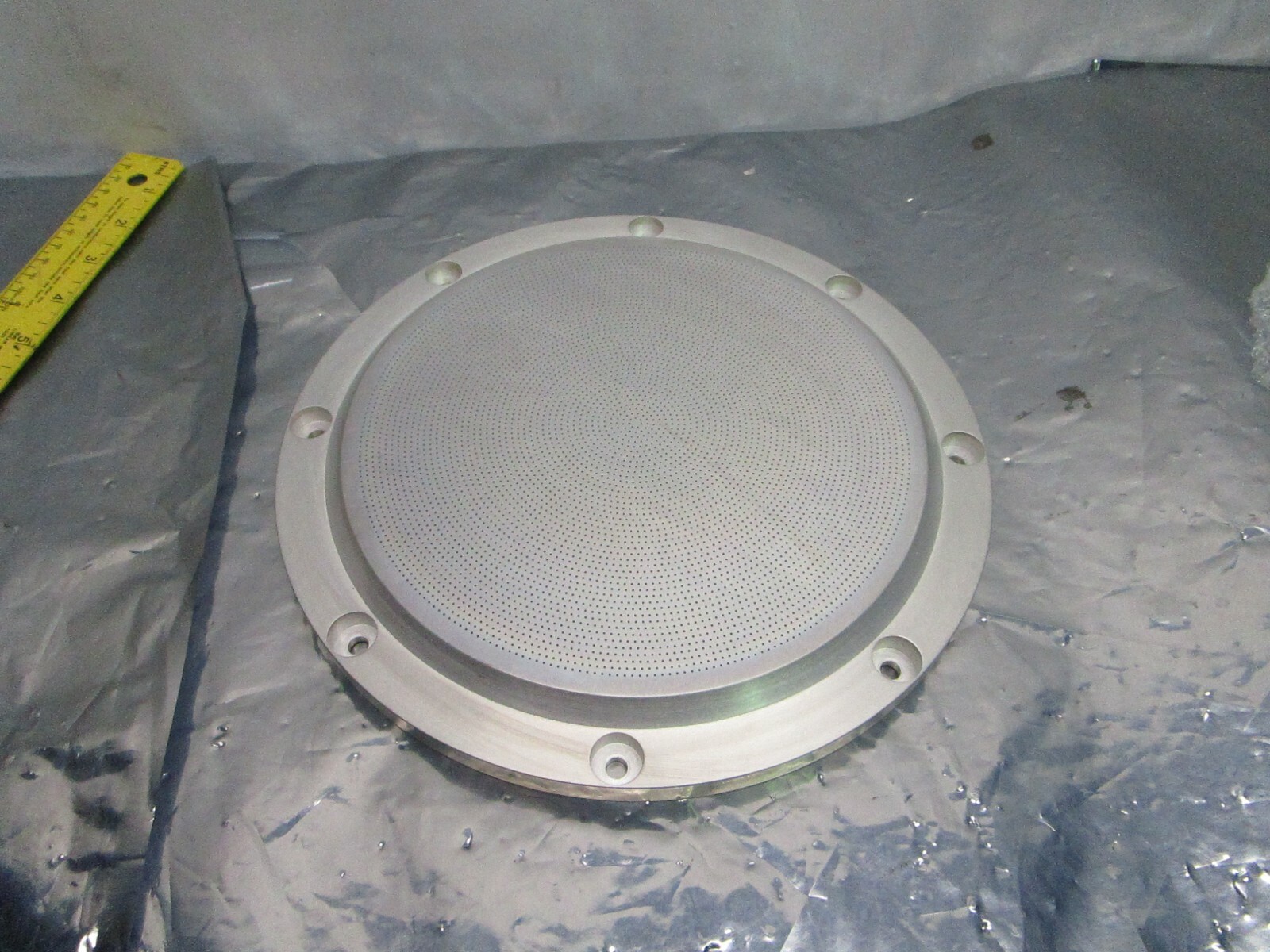 AMAT 0020-42286, PLATE, PERF EC WXZ, SHOWER HEAD, CVD CHAMBER, 105162 ...