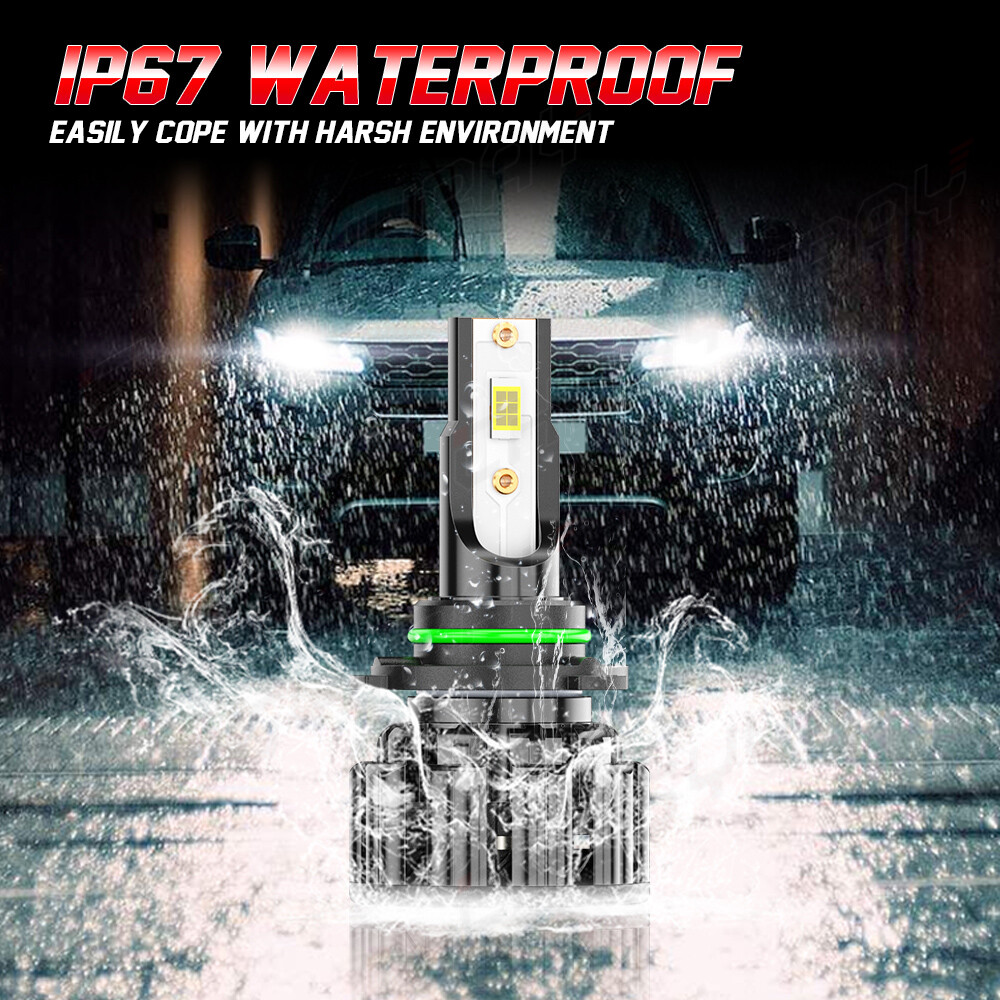 4pc LED Headlight Bulb 9005+9005 High Low Beam Kit For Ford Explorer ...