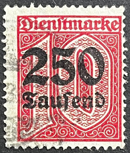 Germany, Official Dienstmark w/ovpt., Scott O32, Michel 93, Used, Fine ...