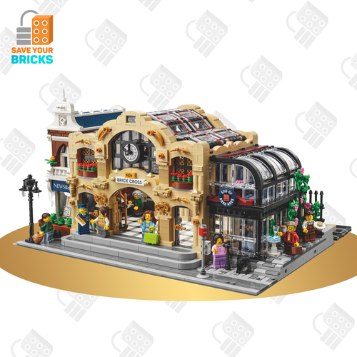 LEGO Bricklink Brick Cross Train Station 910034 / PRE-ORDER (01.11 ...