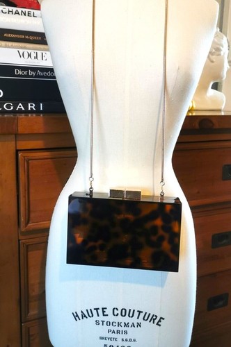 ZARA BAG PRINTED CLUTCH BAG WITH GOLD METAL STRAP NEW | eBay