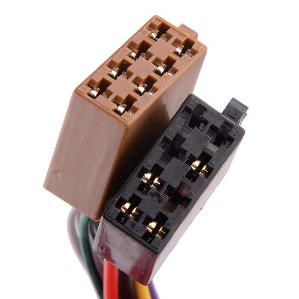 Car ISO Adapter Cable Radio Stereo Wire Harness&Antenna For Dodge Jeep ...