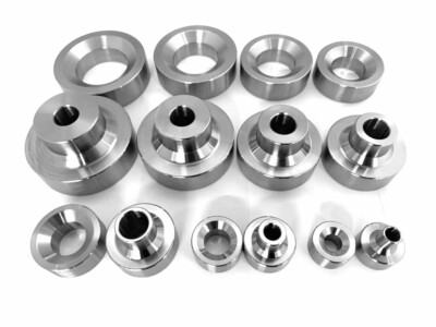 Dimple Dies Set 7 PC HD 1/2" 3/4" 1" 1 1/4" 1 1/2" 1 3/4" 2" Bolt or ...