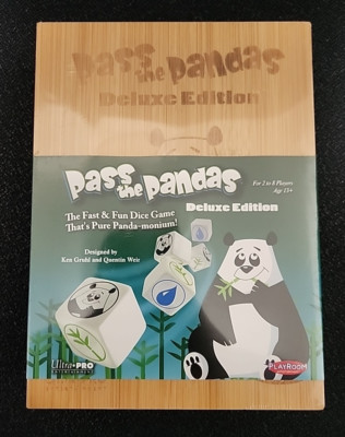 New Sealed ~ Pass the Pandas Deluxe Edition Dice Game by Ultra Pro ...