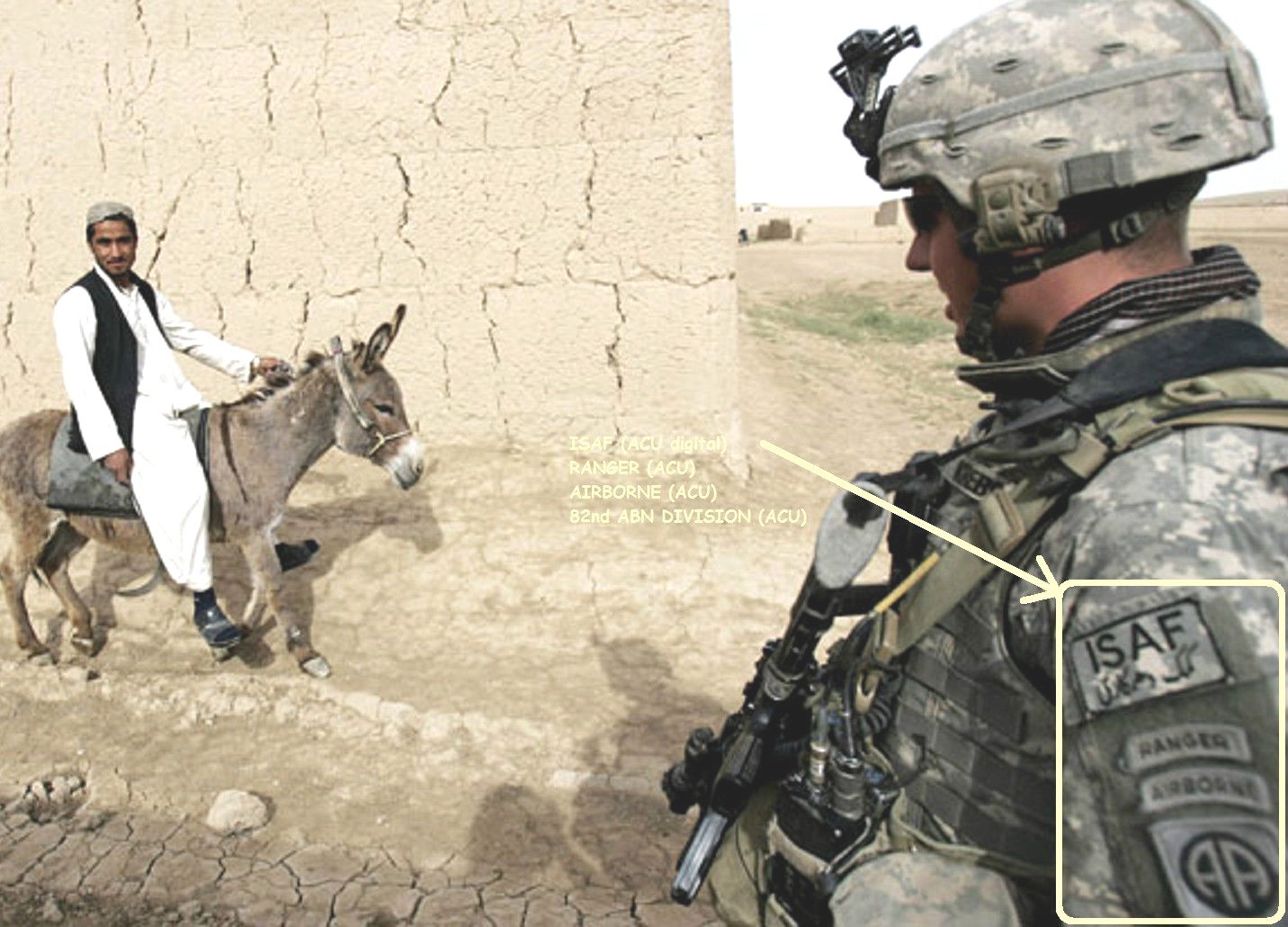 JSOC ARMY ACU (gray) DIGITAL vêlkrö 4-PC: 82nd AIRBORNE DIVISION ...