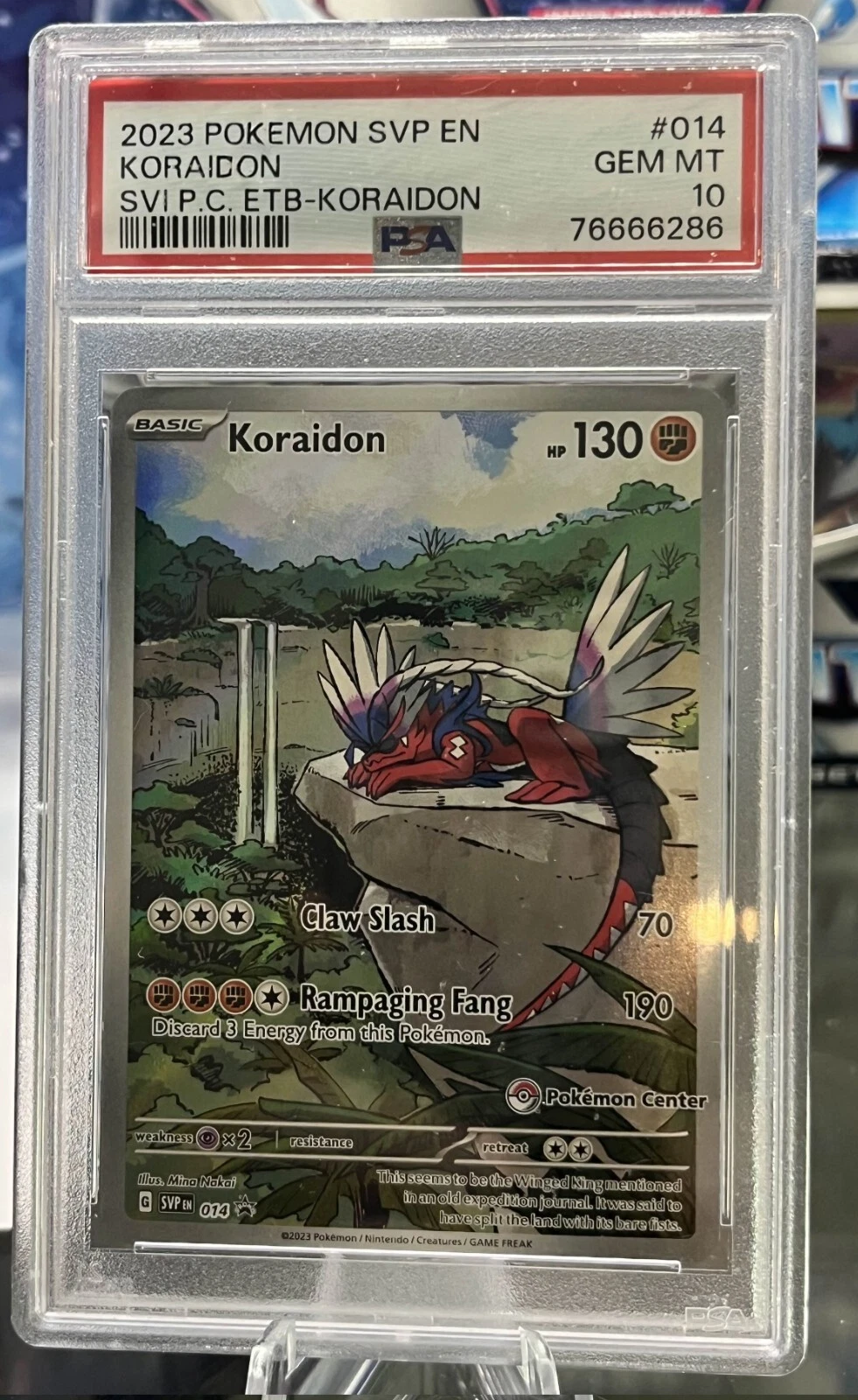 Koraidon 2023 Scarlet & Violet: Black Star Promo #SVP014 Scarlet ...