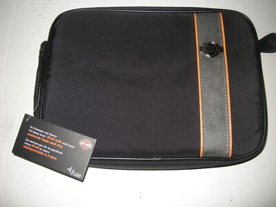 Harley-Davidson iPad/Notebook Sleeve By Gear, LLC, Black, Piping ...