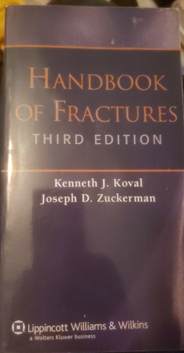 Handbook of Fractures - Paperback By Koval MD, Kenneth J. - GOOD ...