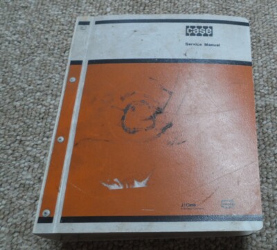 Case W36 Articulated Loader Service Manual Binder. Engine Hydraulics ...