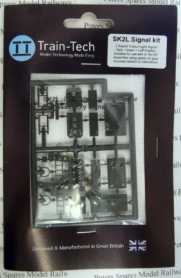 Train-Tech SK2L Signal Kit (Left Hand Feather) - 2 Aspect Home OO Gauge ...